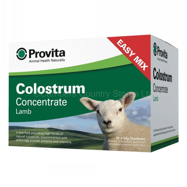 Provita Lamb Colostrum Concentrate 50g Sachet | Cambers Country Store