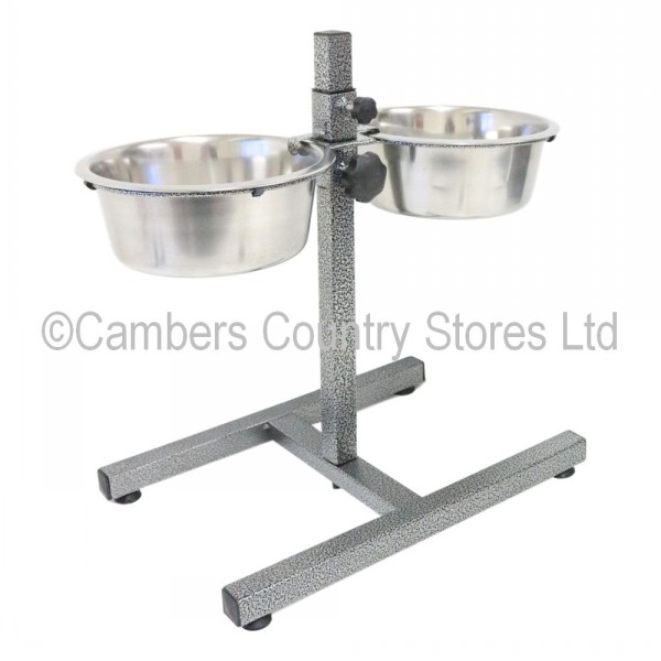 Trixie Adjustable Raised Dog Feeding Station | Cambers Country Store