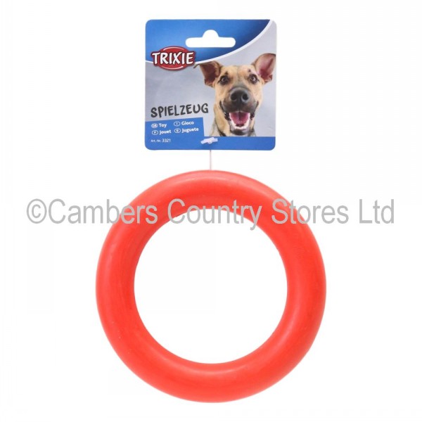 Trixie Rubber Ring Dog Toy | Cambers Country Store