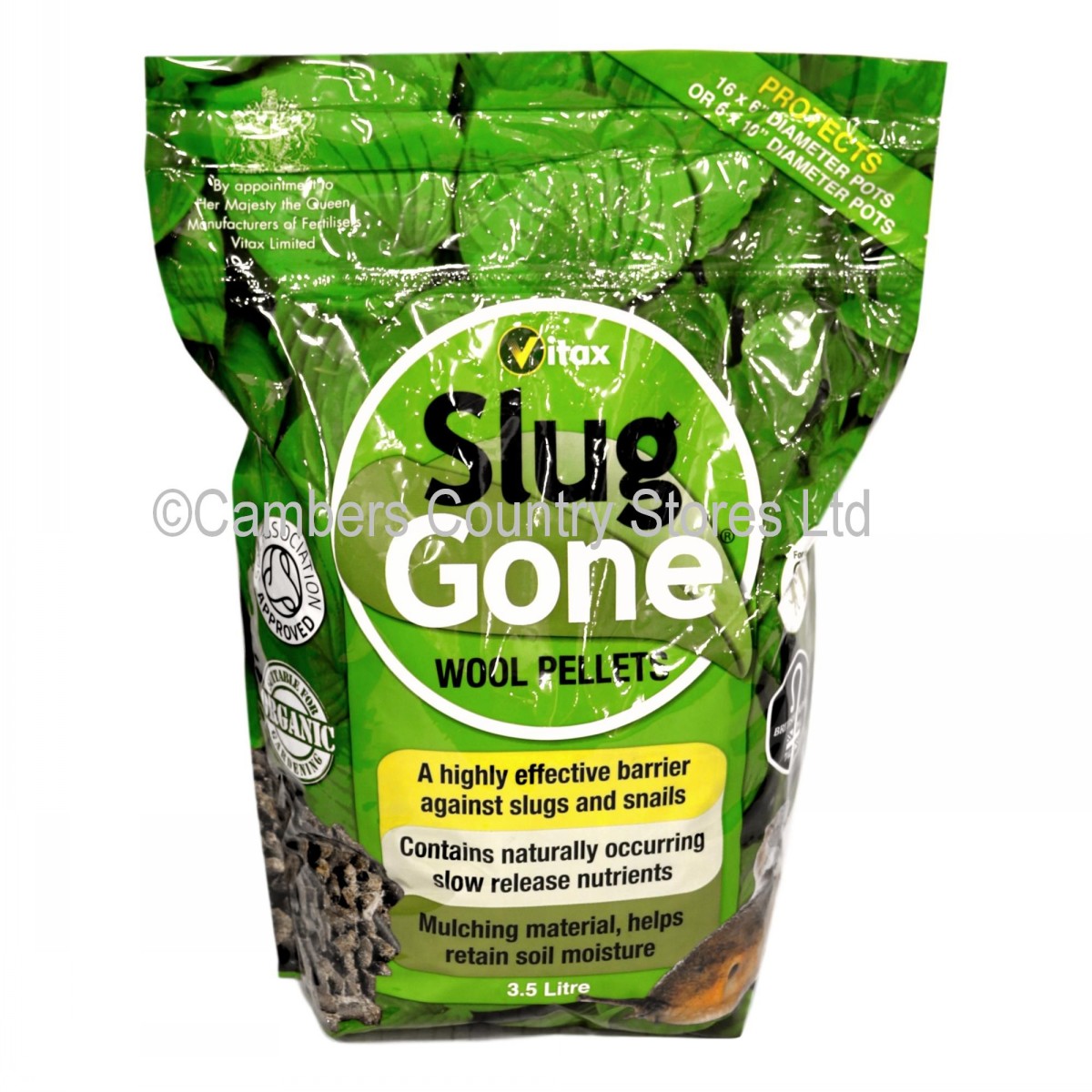 Vitax Slug Gone Wool Pellets | Cambers Country Store