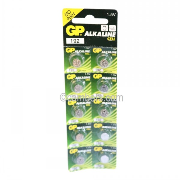 GP Batteries 192 1.5v 10 Pack | Cambers Country Store
