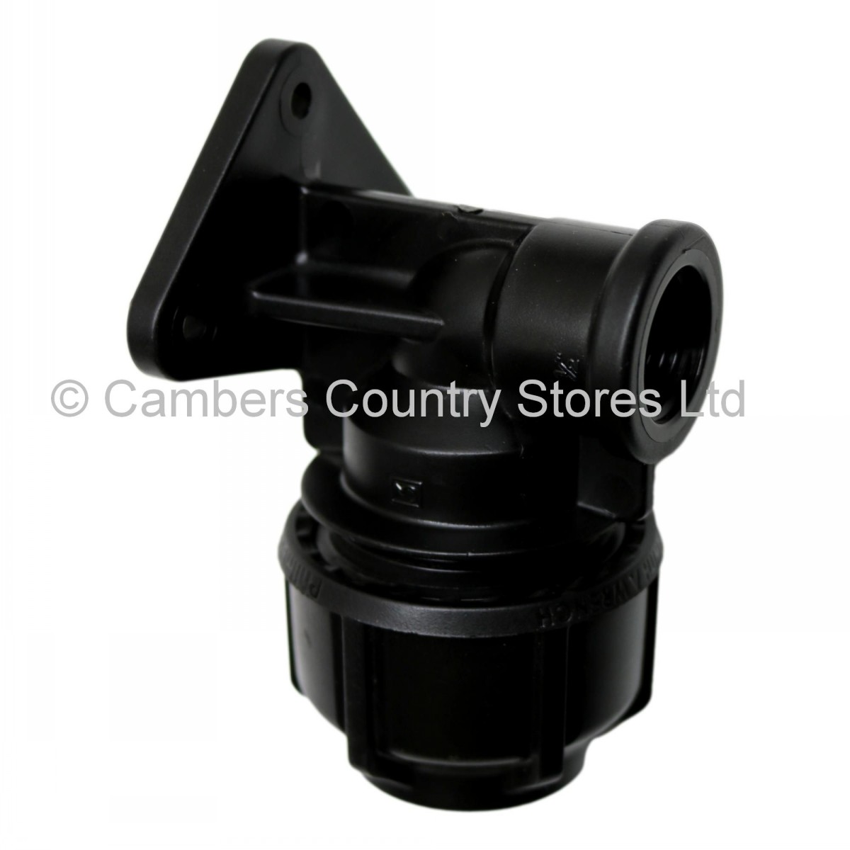 Philmac Wall Plate Elbow 25mm x 1/2" | Cambers Country Store