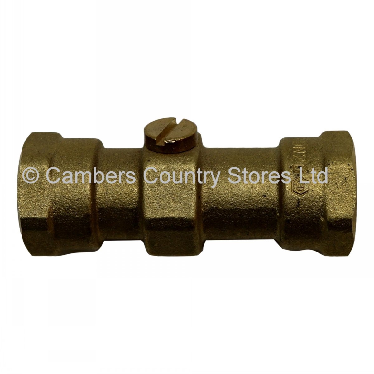 Brass Non Return Valve 25mm | Cambers Country Store
