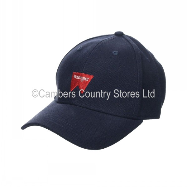 Wrangler Baseball Cap Navy Blue | Cambers Country Store
