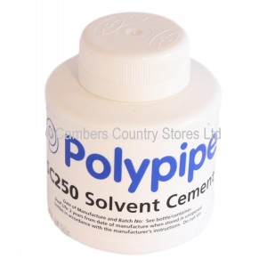 Polypipe SC250 Solvent Cement 250ml | Cambers Country Store
