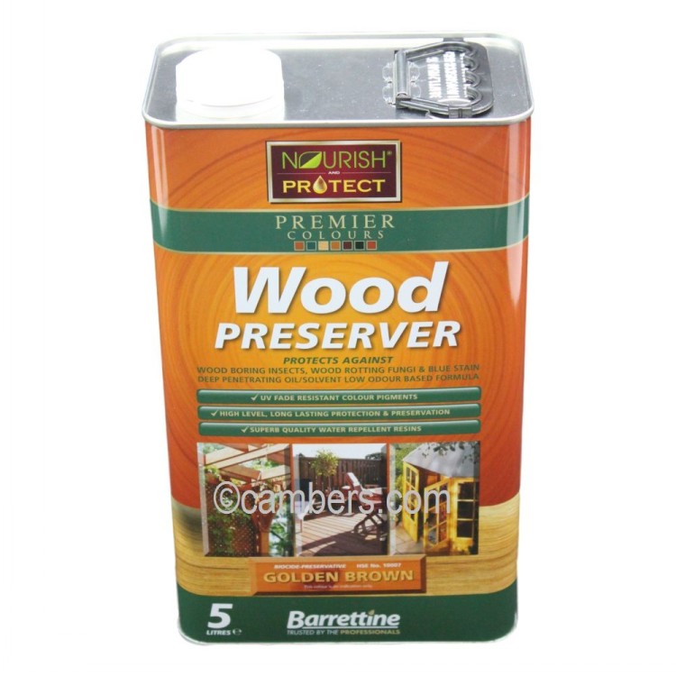 Barrettine Wood Preserver 5 Litre | Cambers Country Store