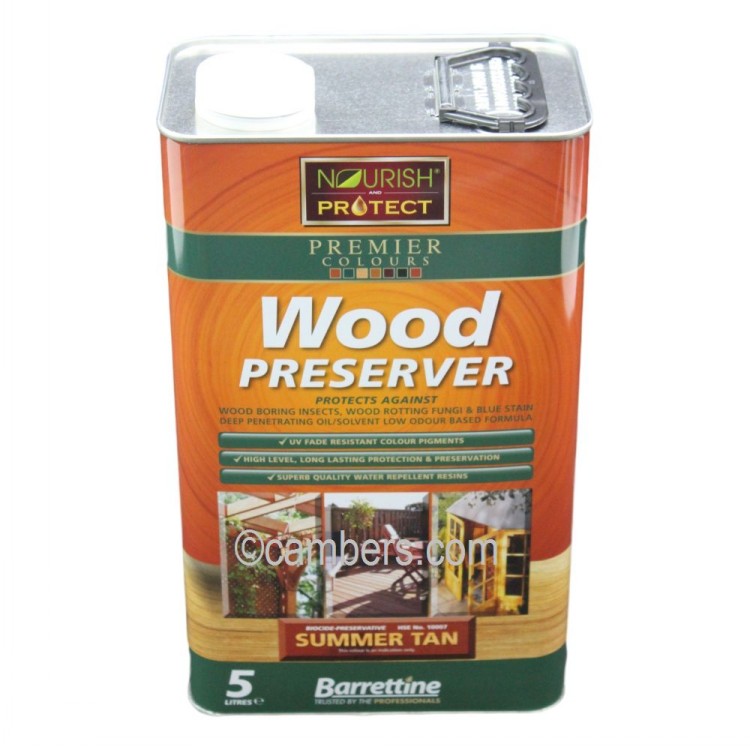 Barrettine Wood Preserver 5 Litre | Cambers Country Store