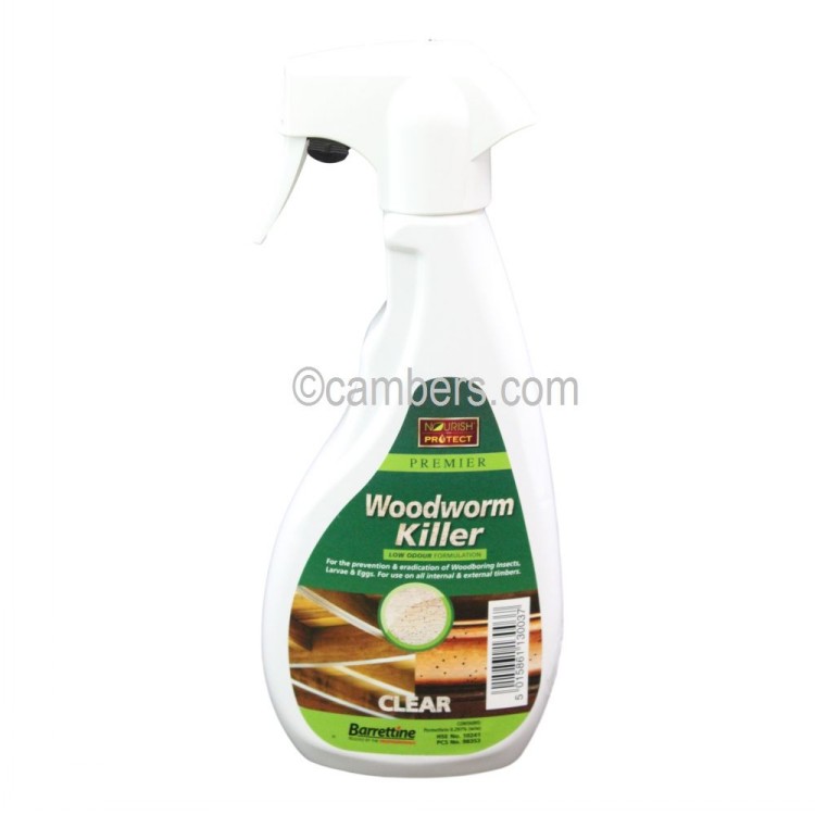 Barrettine Woodworm Killer Trigger Spray 500ml | Cambers Country Store