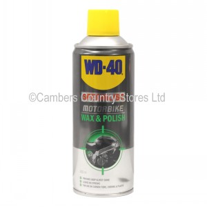 WD40 Motorbike Wax & Polish 400ml | Cambers Country Store