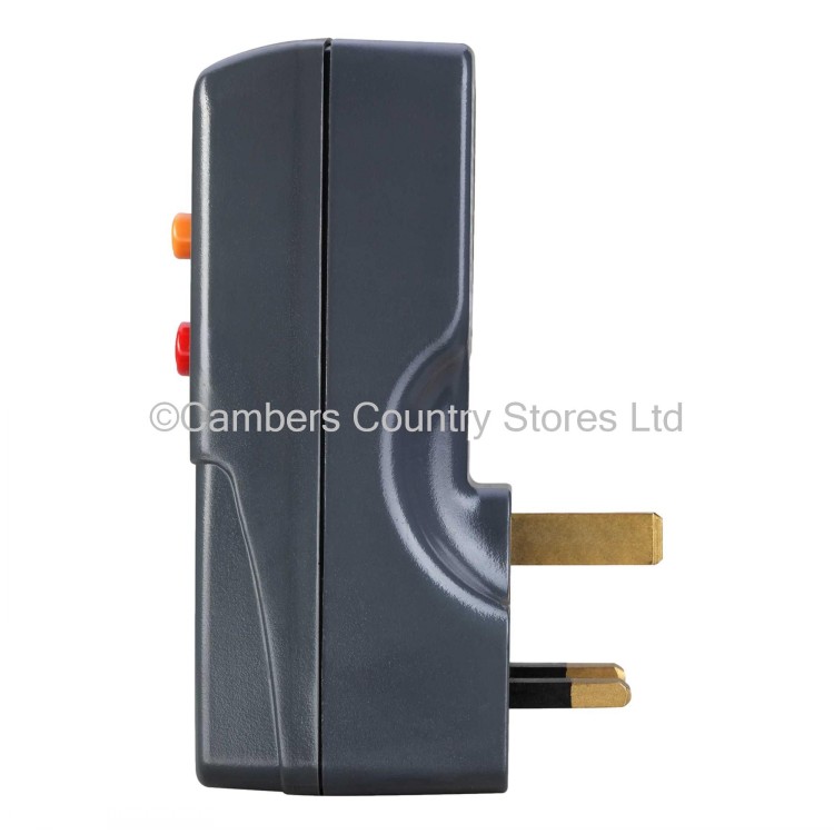 Masterplug RCD Safety Adaptor Plug | Cambers Country Store
