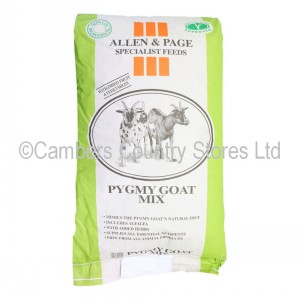 Allen & Page Pygmy Goat Mix 15kg | Cambers Country Store