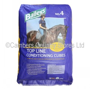 Baileys No 4 Top Line Conditioning Cubes 20kg | Cambers Country Store