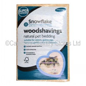 Snowflake Wood Shavings Extra Large Pack 7.5kg | Cambers Country Store