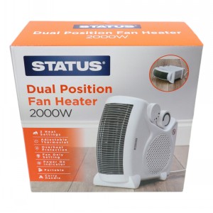 Status Fan Heater 2000w Dual Position With Thermostat | Cambers Country ...
