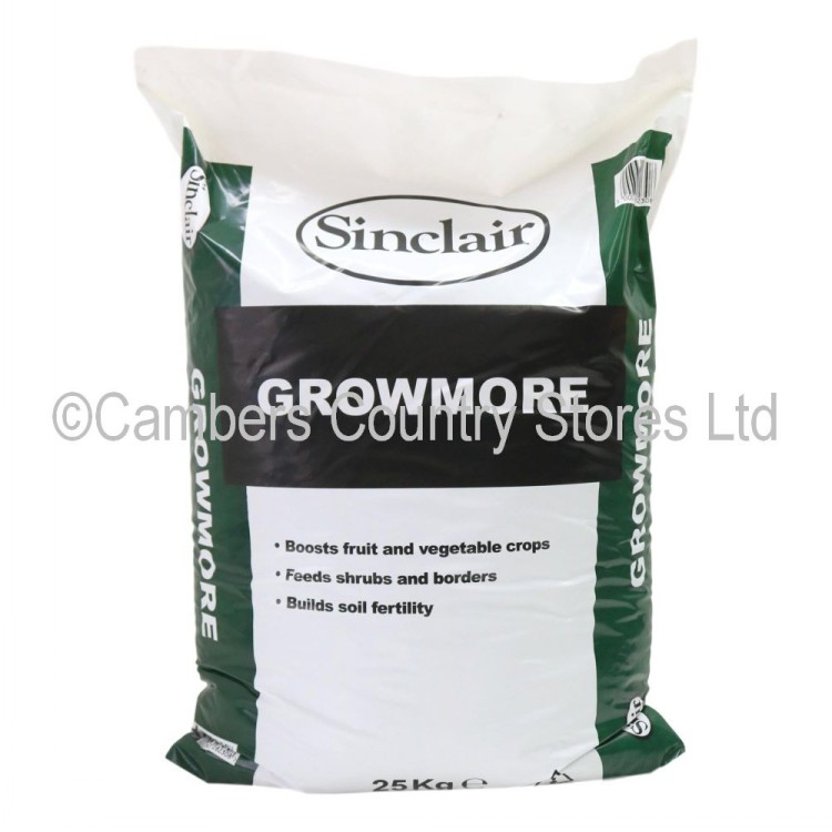 Sinclair Growmore 25kg | Cambers Country Store