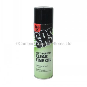SAS Clear Fine Oil Spray 500ml | Cambers Country Store