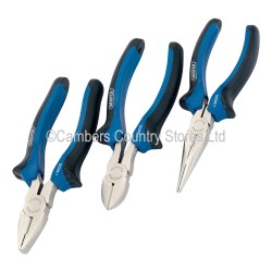 Draper Pliers Set Soft Grip 3 Piece | Cambers Country Store
