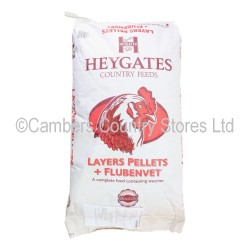 Heygates Layers Pellets With Flubenvet 20kg | Cambers Country Store